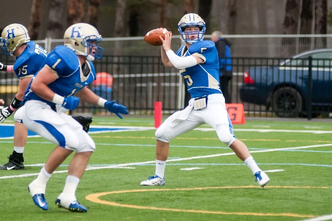 Hamilton stages big rally before Tufts escapes with football win - News ...