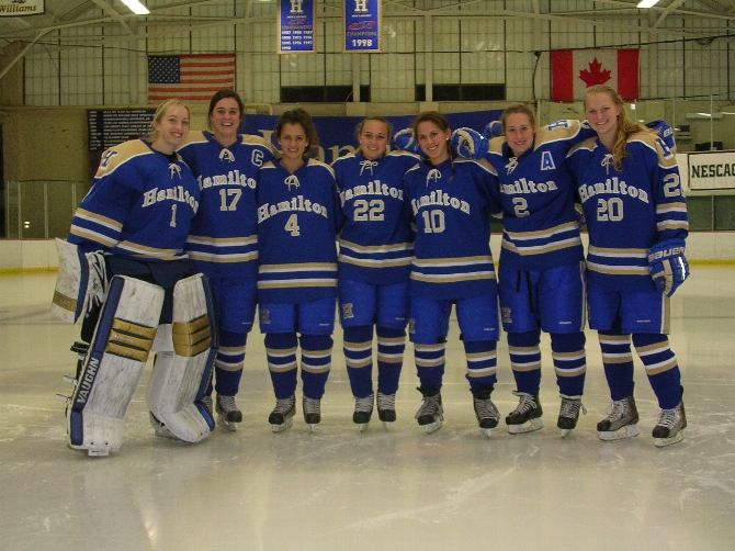 Hamilton announces women's ice hockey schedule change - News - Hamilton ...