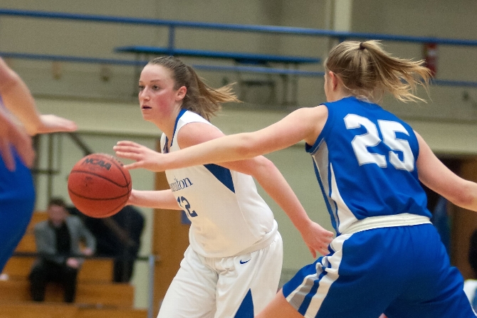 Womens Basketball Blows By Bates In 2nd Half News Hamilton College