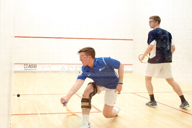 Men's squash wins showdown at Connecticut Coll. - News - Hamilton College