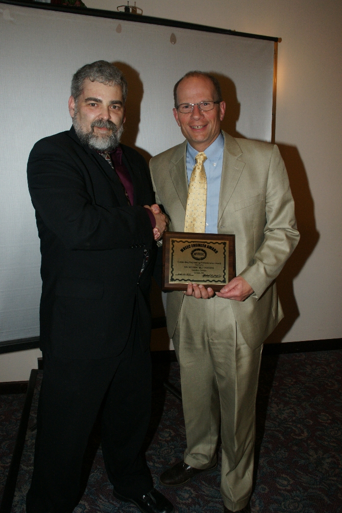 Huggins Honored by MVEEC - News - Hamilton College