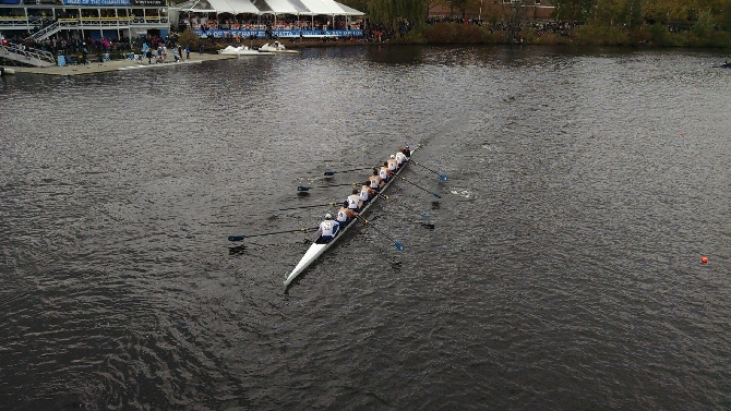 Men's rowing competes at Head of the Charles - News - Hamilton College