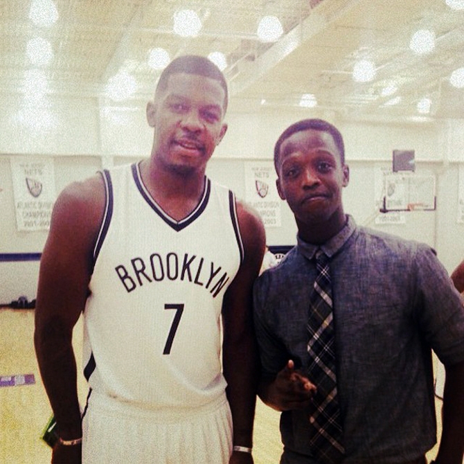 Jeremy Mathurin '16 Takes Part in NBA Media Day - News - Hamilton College