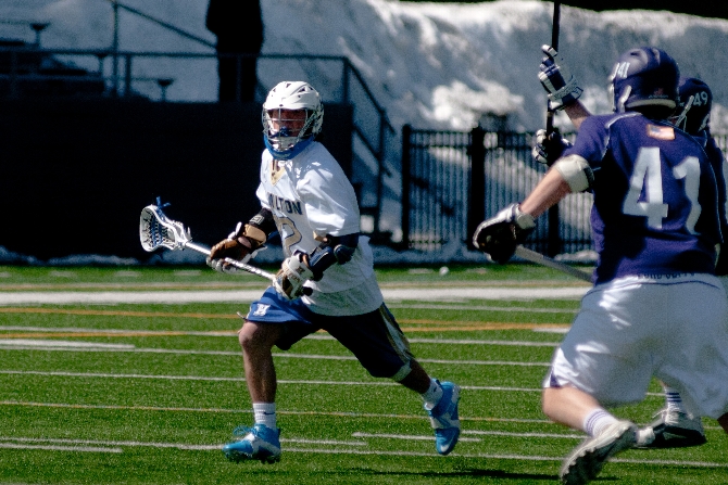 Men's lacrosse tripped up at No. 19 Nazareth - News - Hamilton College
