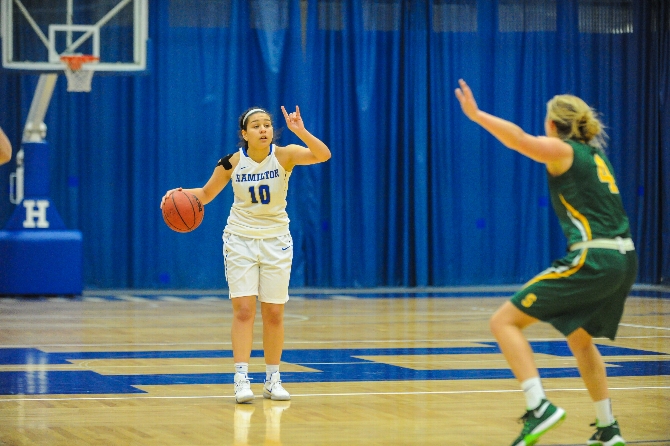 Women's basketball back on winning track - News - Hamilton College