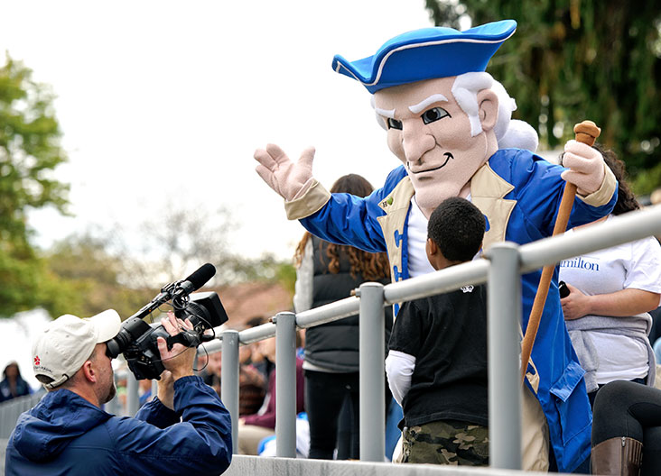 Alex Mascot - Home - Hamilton College